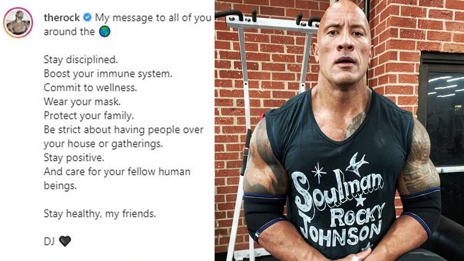 Dwayne Johnson opens up on his family's battle with COVID-19 in social ...
