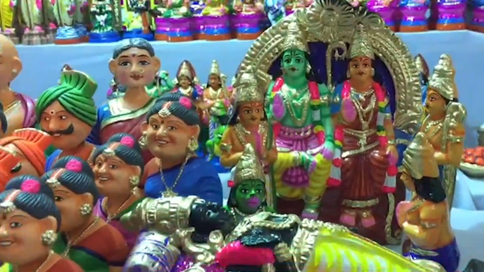 Chennai: Thousands of colourful kolu dolls on display at exhibition