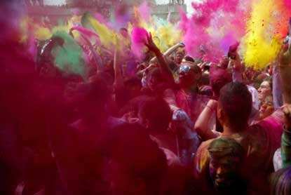 Holi celebrated in Utah