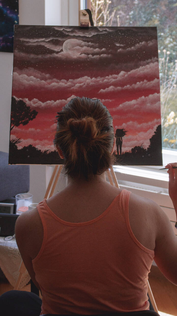 Canvas Painting Ideas For Girls