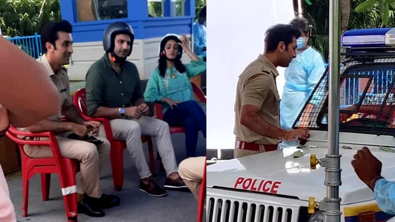 Ranbir Kapoor gets spotted in police uniform, leaves fans super excited