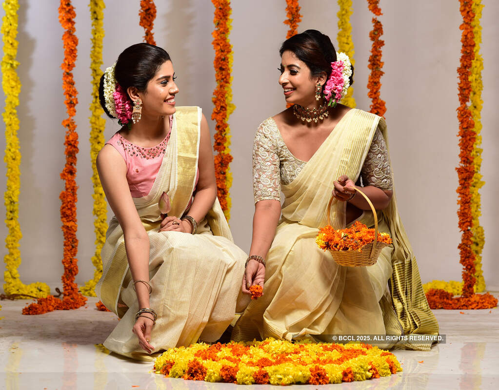 Lakshmi Menon and Archana Ravi's Onam photoshoot- The Etimes ...