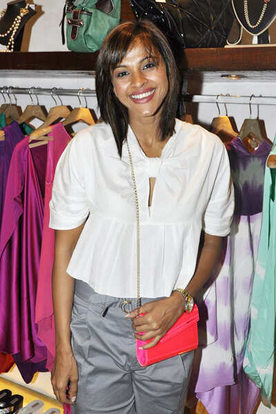 Mansi Scott at Designer James Ferreira's collection launch