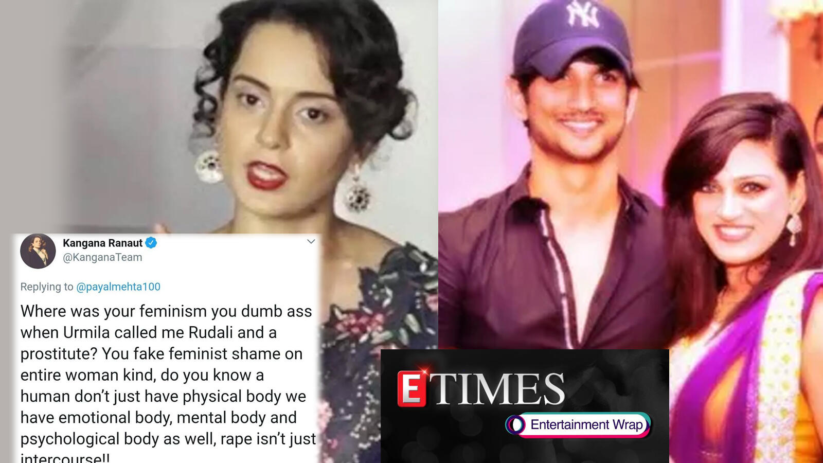 Kangana Ranaut reminds 'fake feminists' about the time Urmila Matondkar called her 'Rudali and ...
