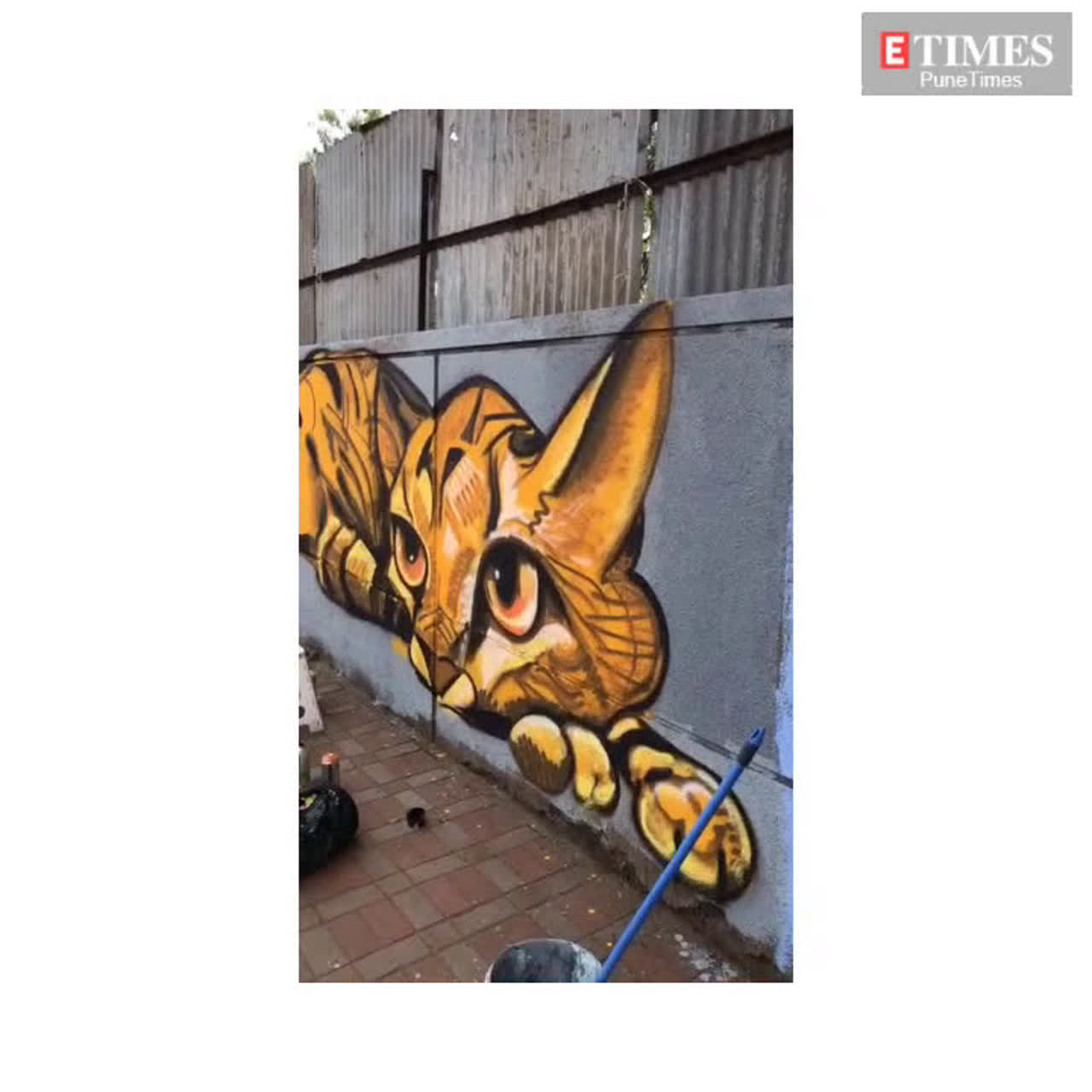 pune art: Beautifying Pune with one graffiti at a time