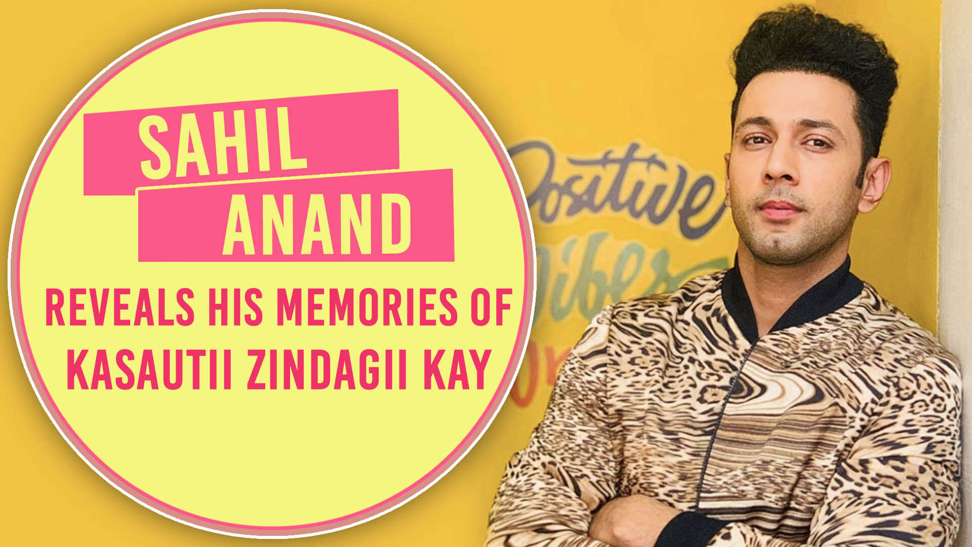 Kasautii Zindagii Kay's Sahil Anand reveals why he feels connected to the character of Anupam