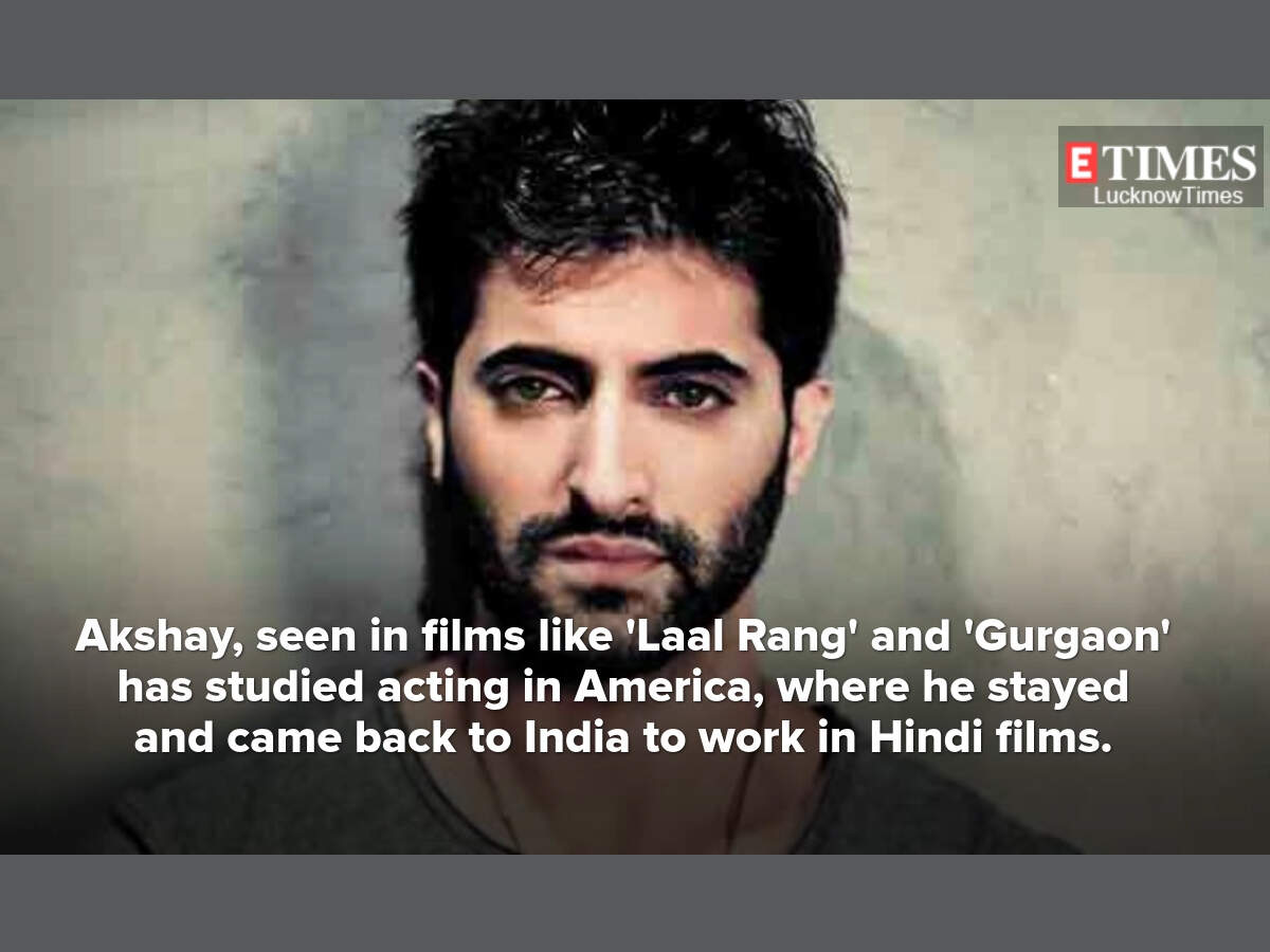 Actor Akshay Oberoi on how he became an actor
