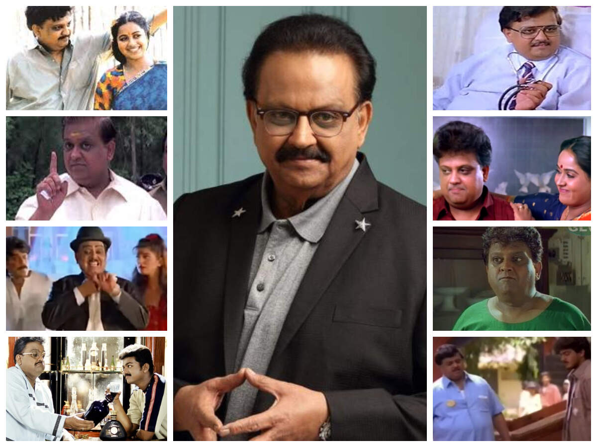 18 times ‘actor’ SP Balasubrahmanyam wowed Kollywood buffs