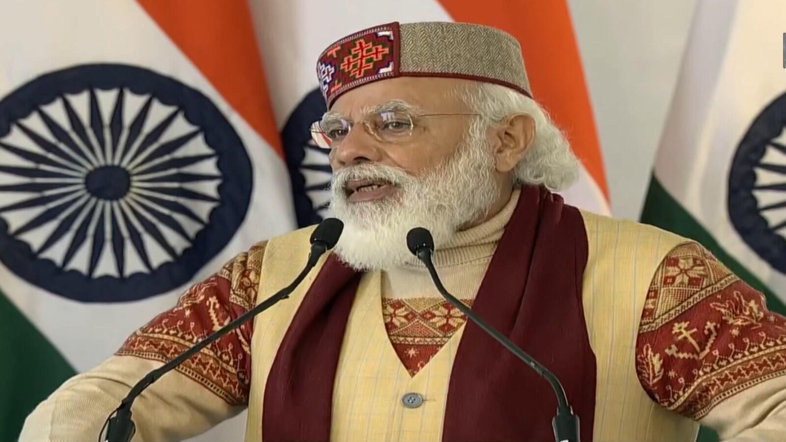 Atal tunnel will give new strength to India's border infrastructure: PM ...