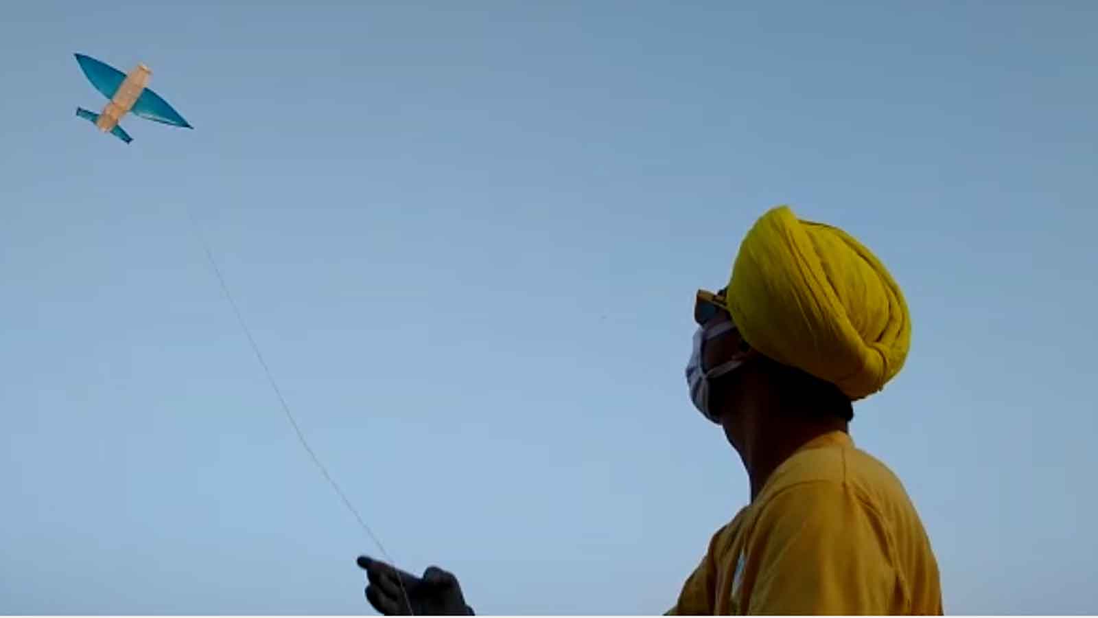 Punjab: 'Airplane kite' flown to thank IAF on eve of Indian Air Force Day