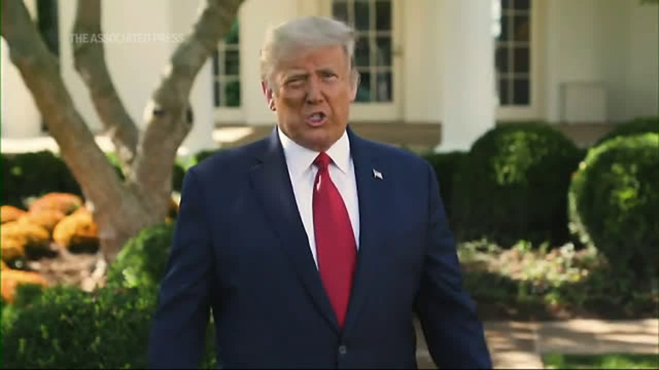 Getting COVID-19 'Blessing from God', says Donald Trump