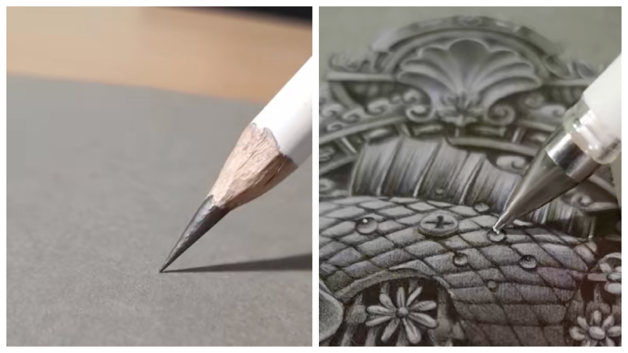 Pencil art: Lead on paper triggers visual ASMR