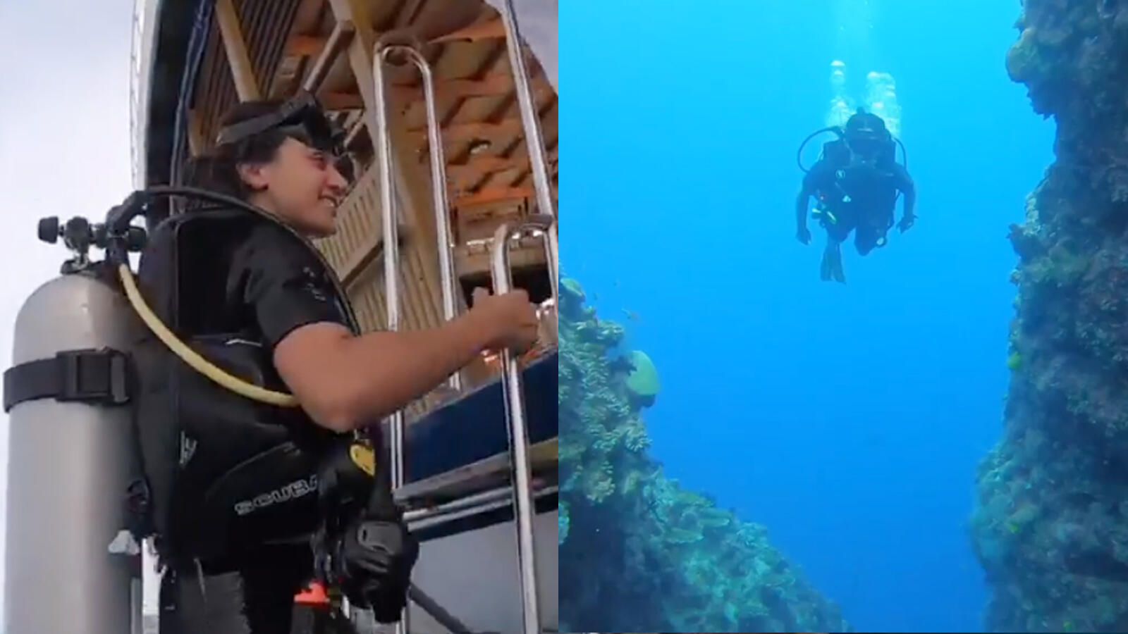 Taapsee Pannu happily poses underwater as she enjoys deep-sea diving in ...