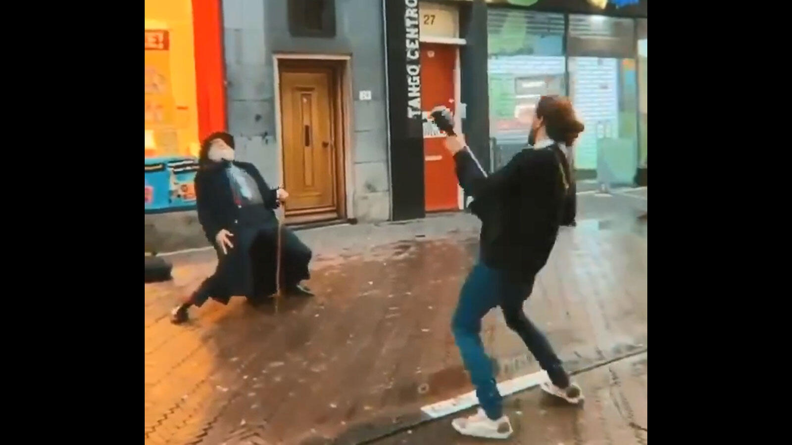 This elderly man's moves will make you groove