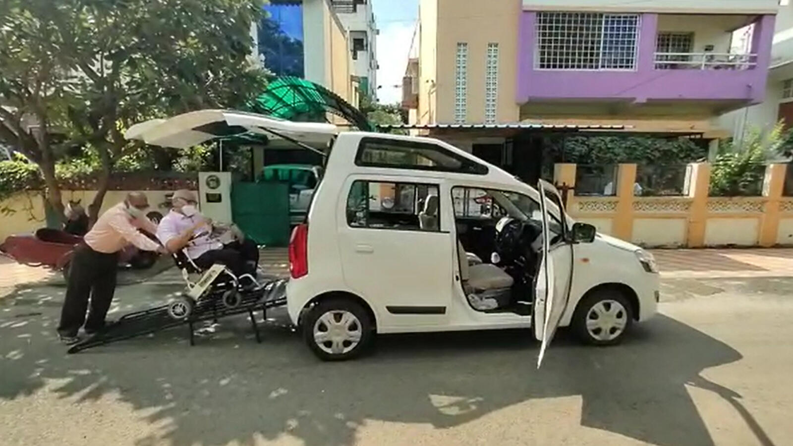 Nagpur: Car for wheelchair-dependent people