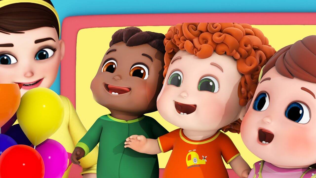 English Nursery Rhymes: Kids Video Song in English 'Blue Fish Nursery ...