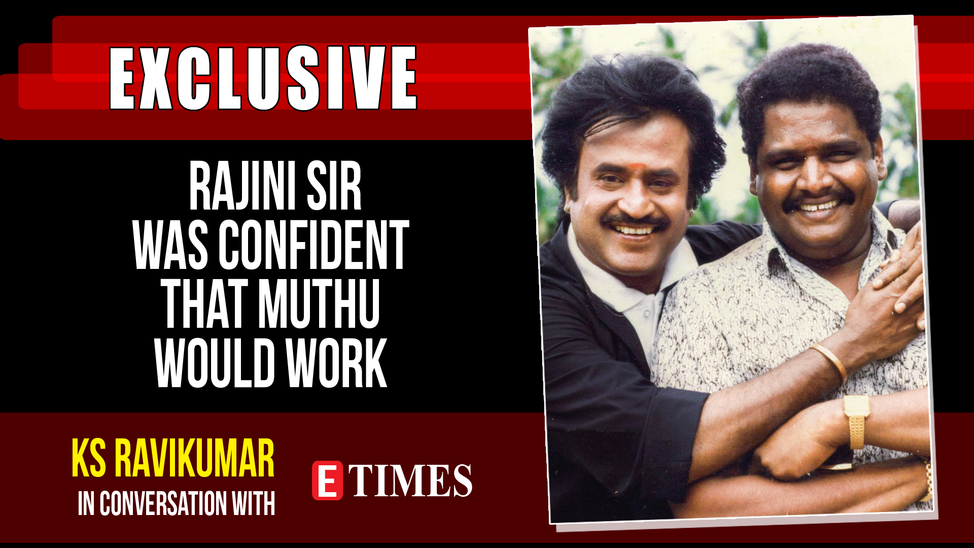 #25YearsOfMuthu: The film that made Rajinikanth the Dancing Maharaja