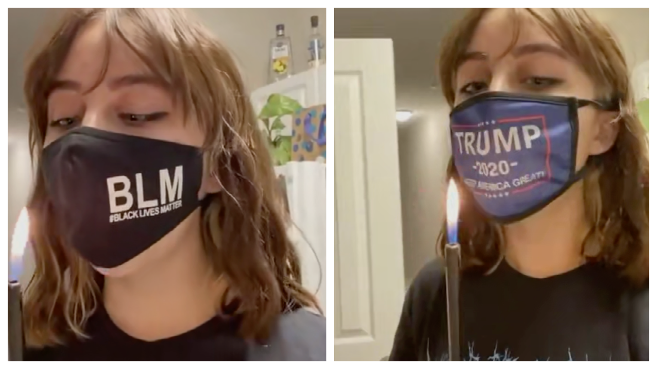US elections 2020: When masks become political