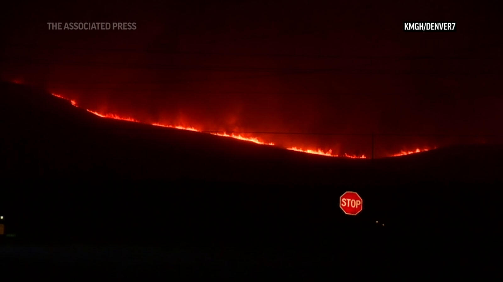 Mountain wildfire is 2nd largest ever in Colorado