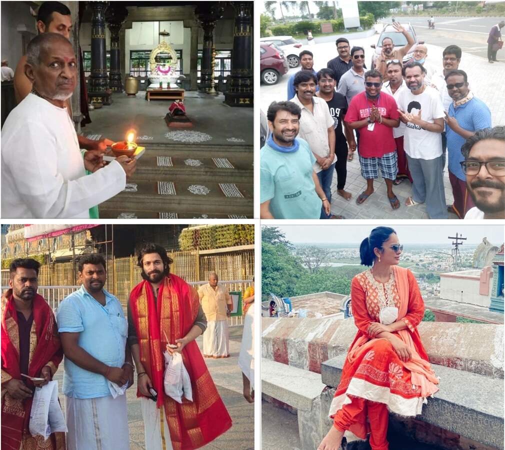 Kollywood celebs who visited temples during lockdown