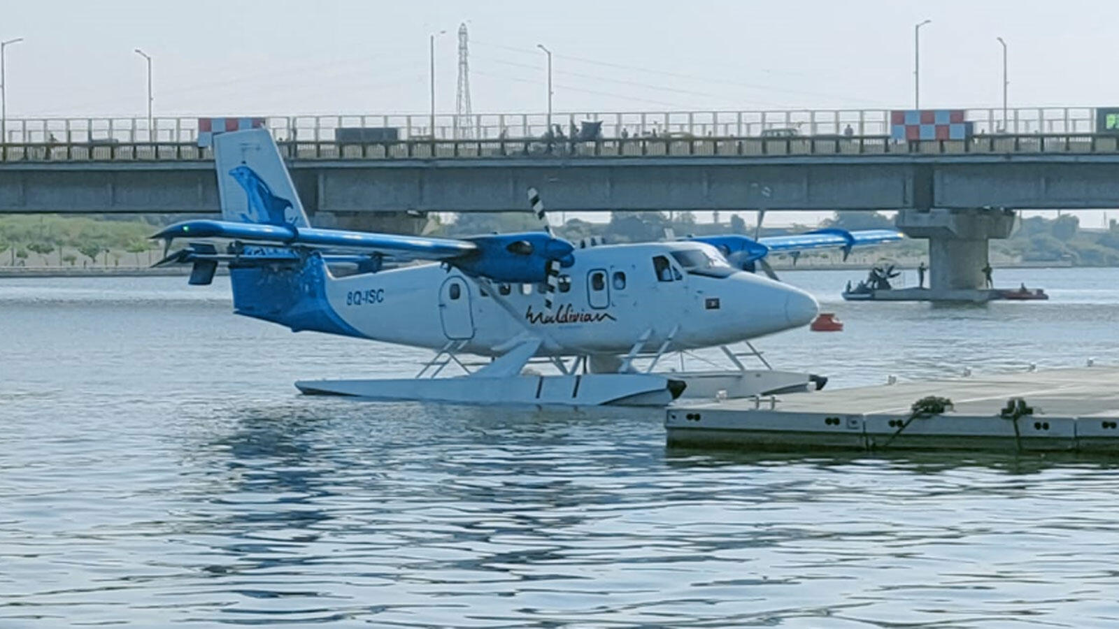 Ahmedabad: Seaplane arrives for service between Sabarmati Riverfront ...