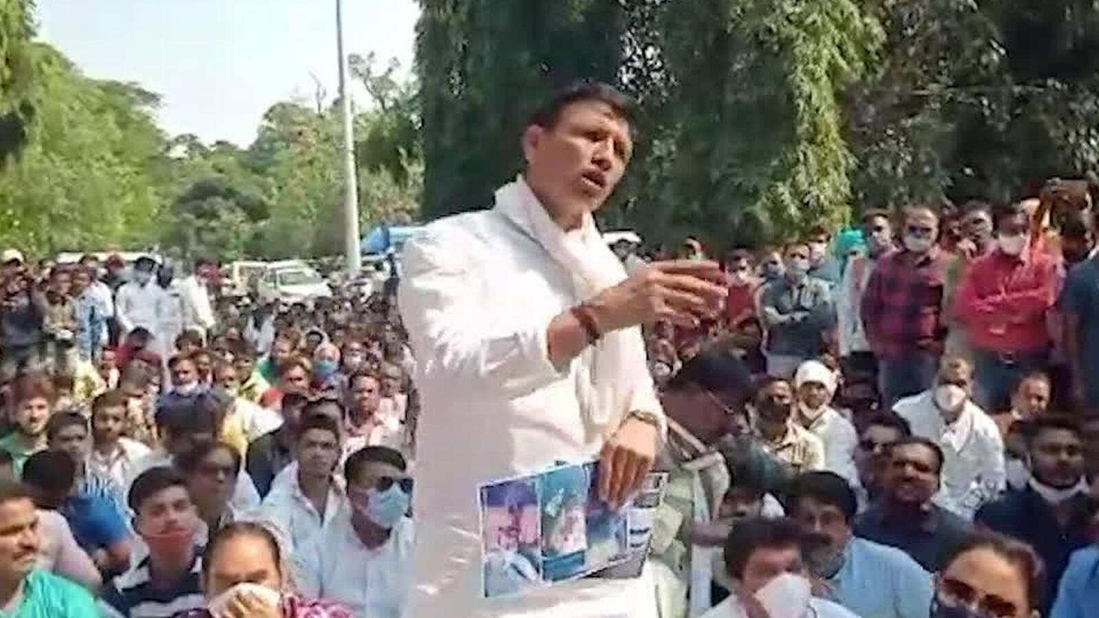 Madhya Pradesh: Jitu Patwari threatens Indore ASP Rajesh Raghuvanshi