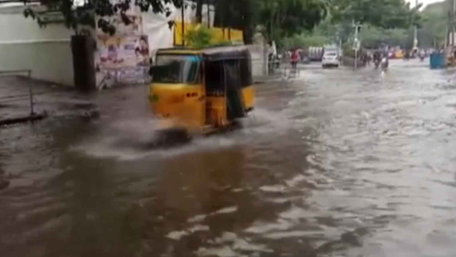 Heavy Rain Triggers Severe Waterlogging In Chennai