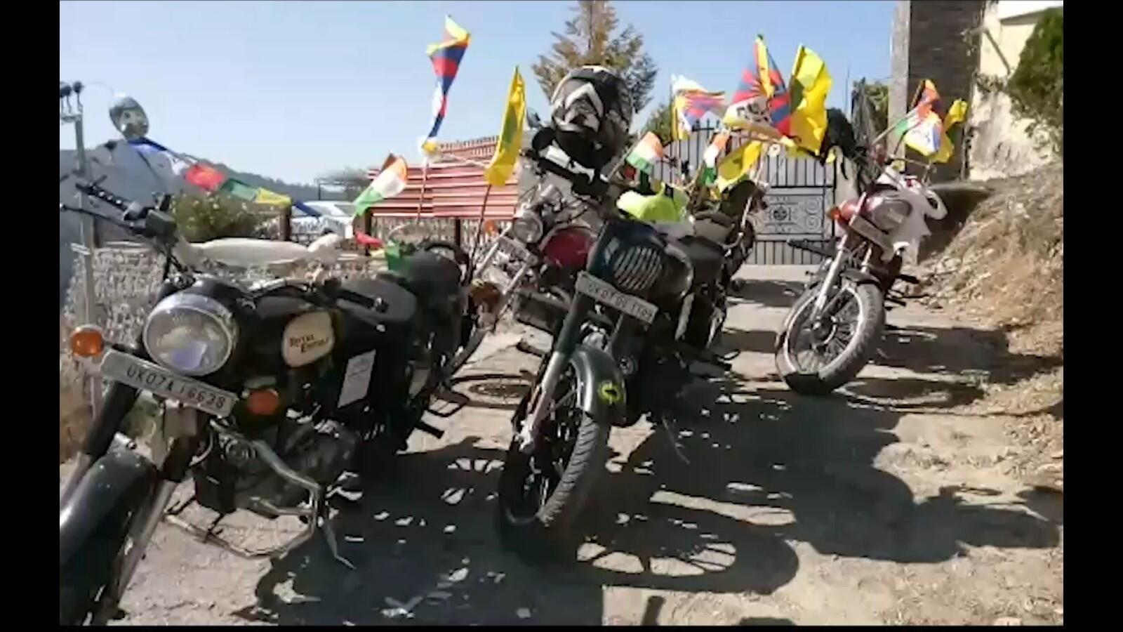Regional Tibetan Youth Congress organises bike rally to support Indian Army