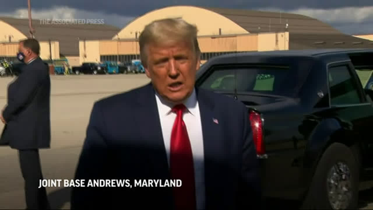 Trump predicts 'big red wave' election night