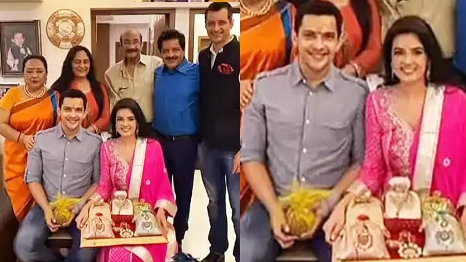 Aditya Narayan gets roka-fied with girlfriend Shweta Agarwal, also ...