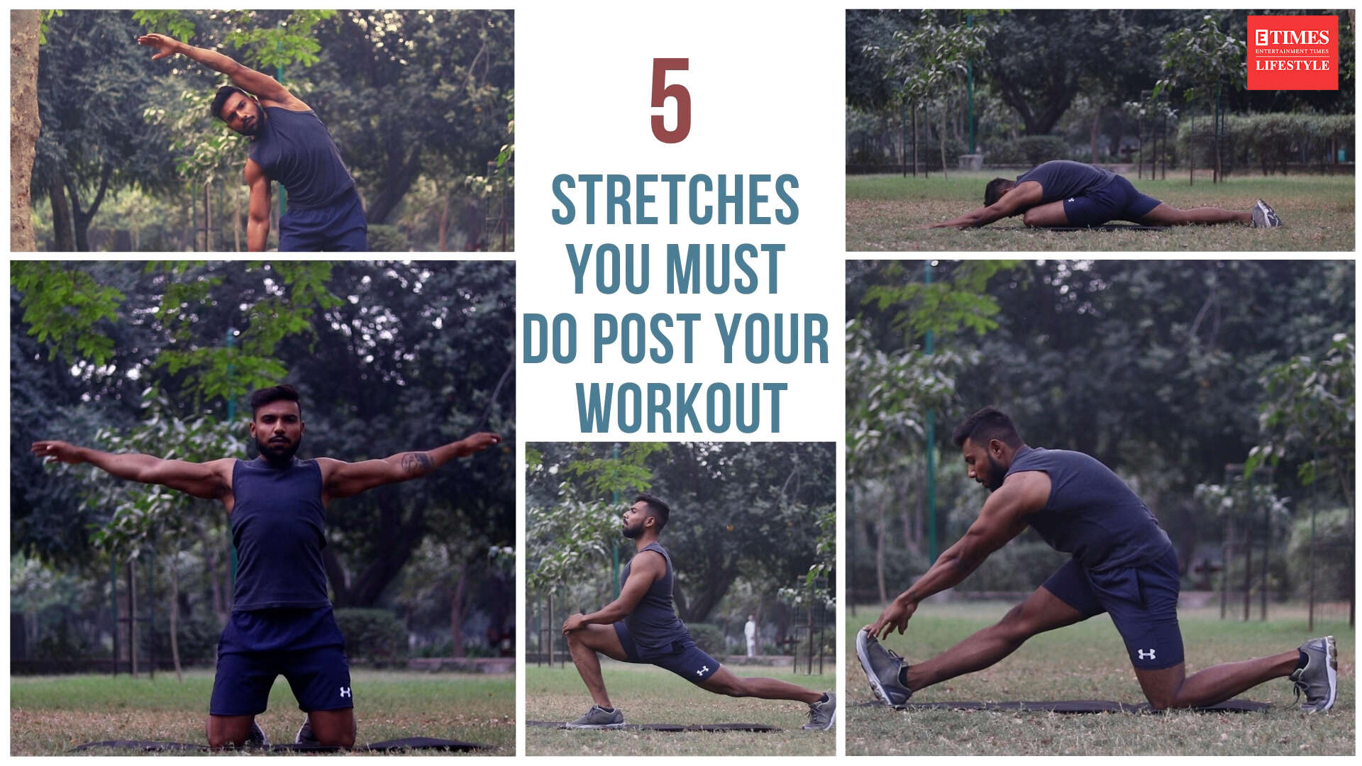 5 stretches you must do post your workout