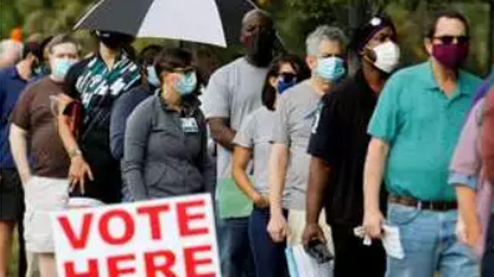 2020 US presidential election: Voter turnout rate reaches highest in ...