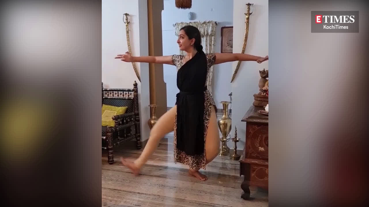 Uthara Unni's dance practice