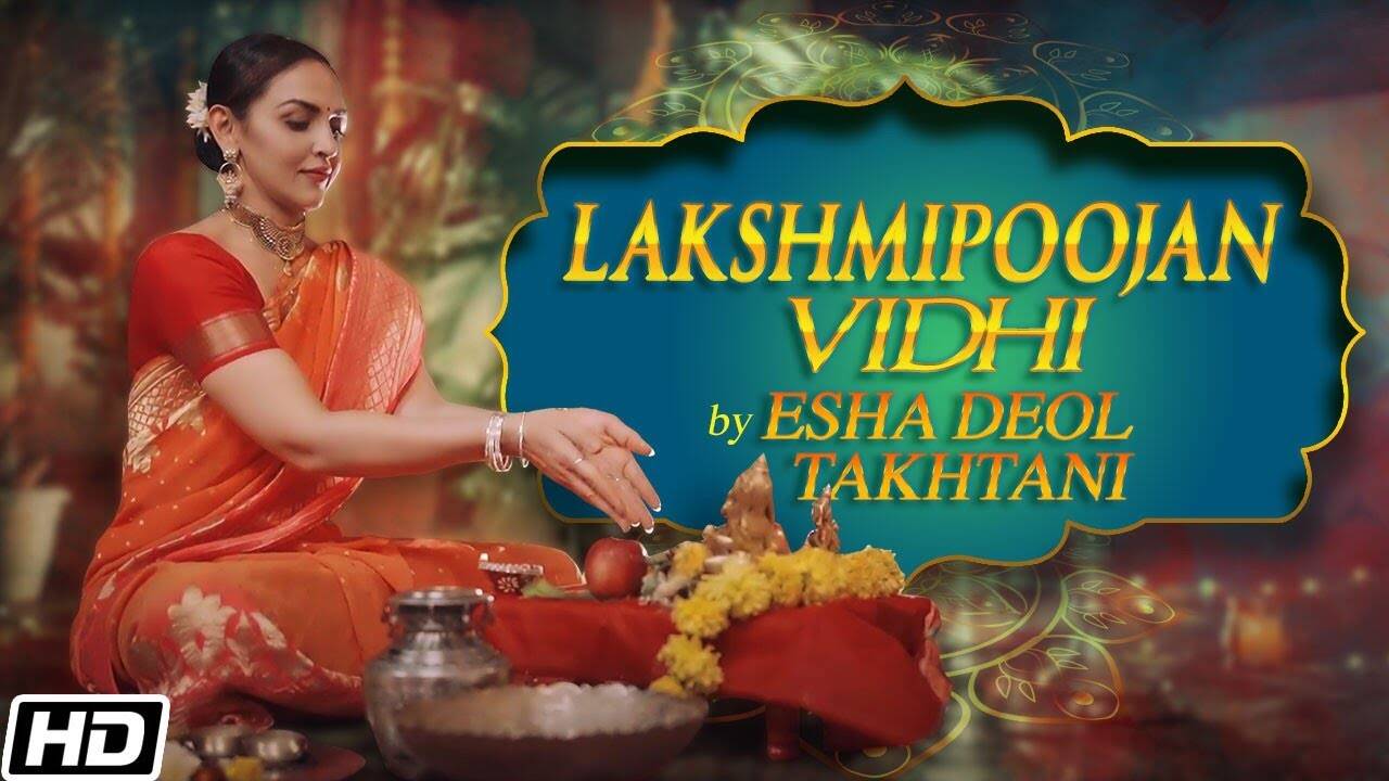 Hindi Devotional And Spiritual Lakshmipoojan Vidhi By Esha Deol ...