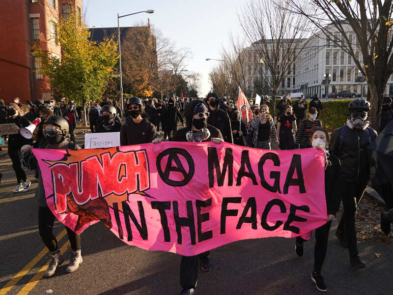 Clashes in Washington DC