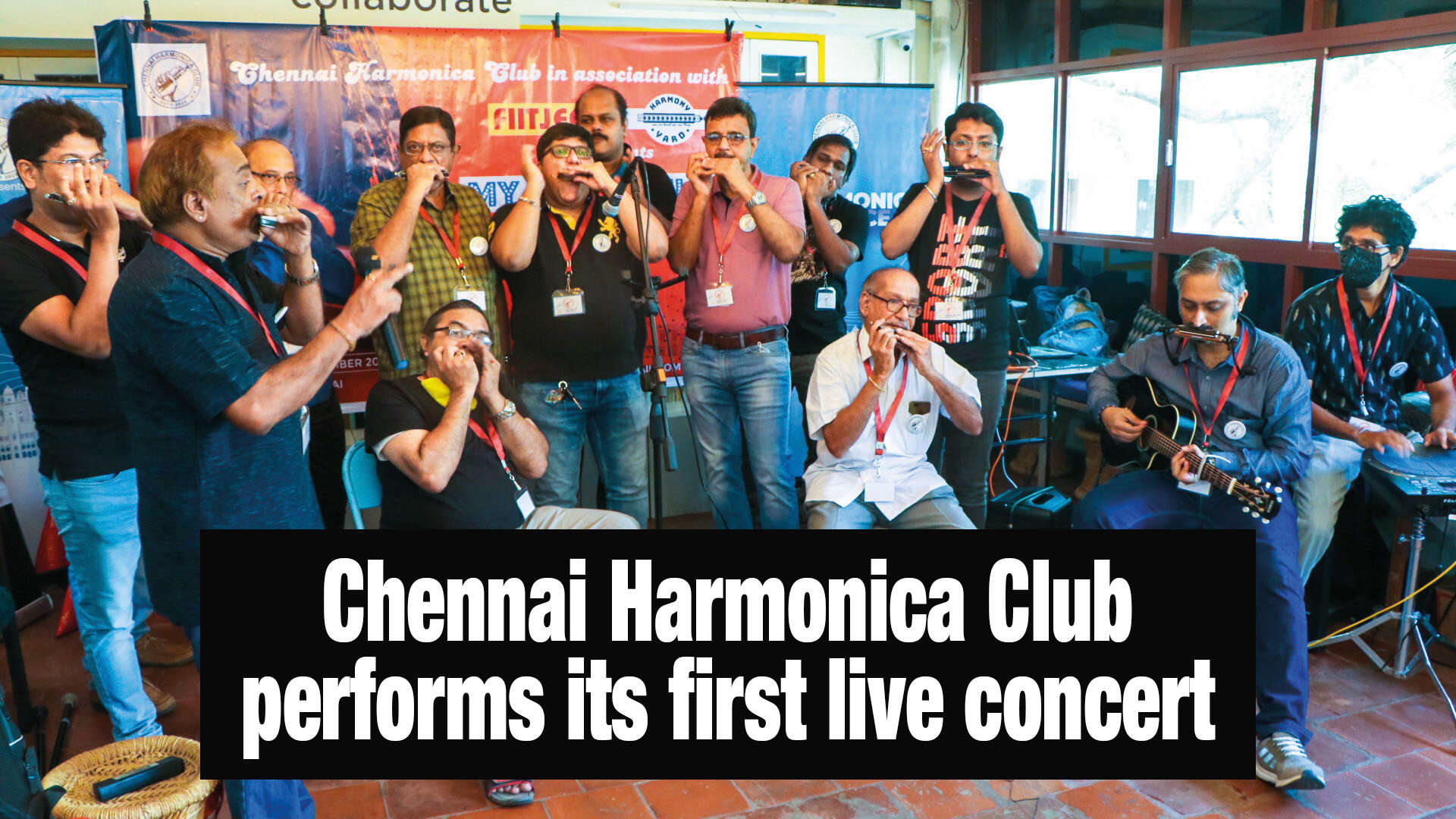 Chennai Harmonica Club performs its first live concert