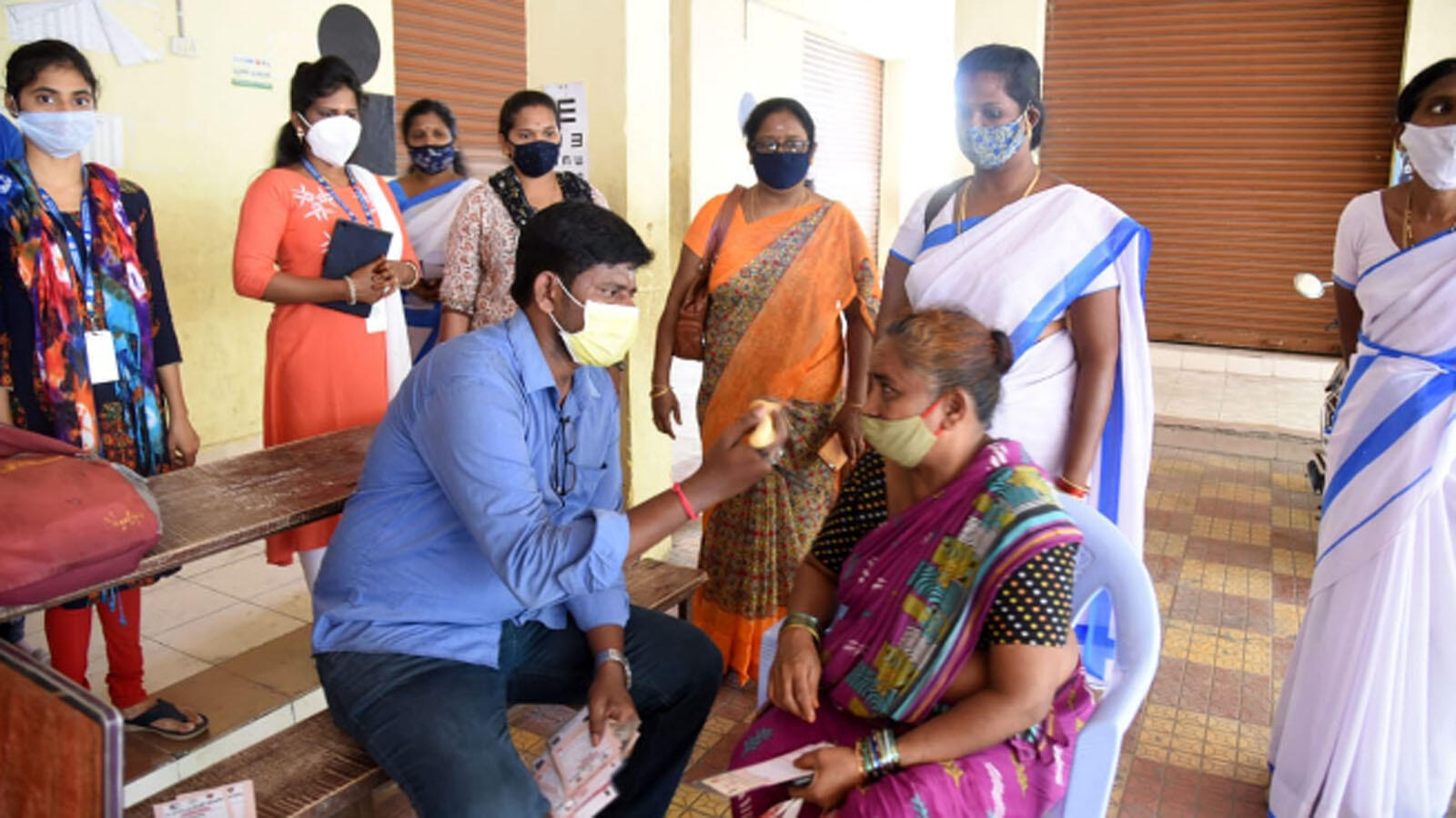 Visakhapatnam: Free eye check-up camp organised for people aged above ...