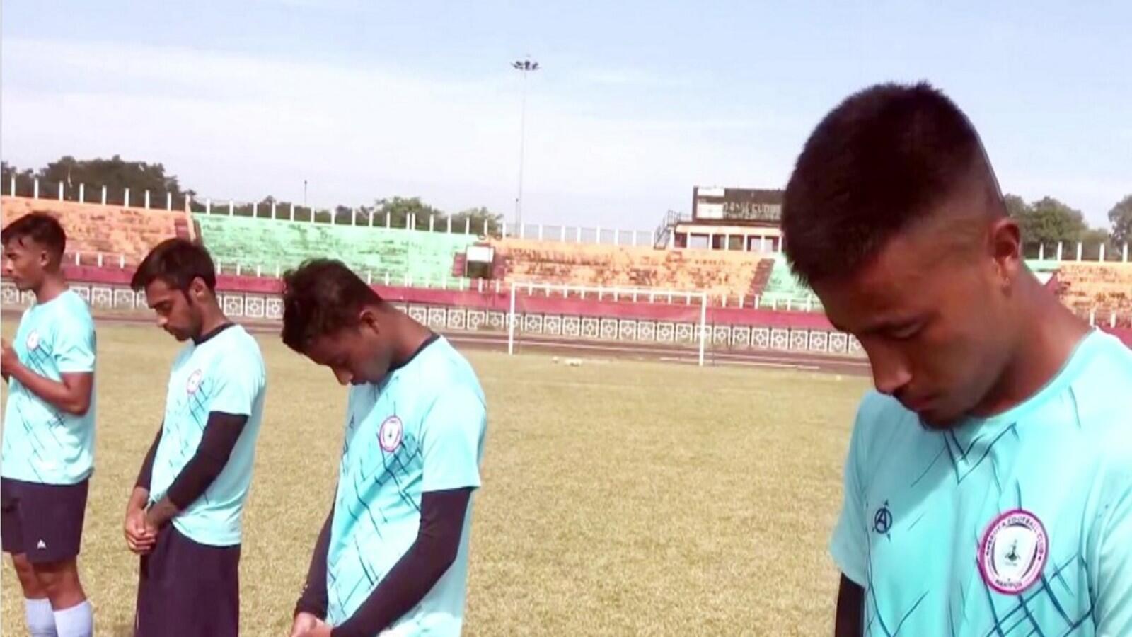 Imphal’s local football team pays homage to soccer superstar Diego Maradona