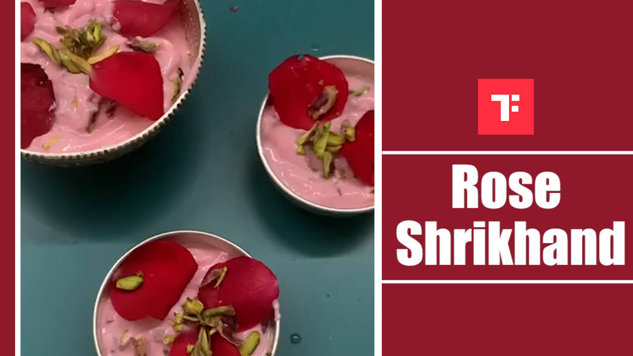 Rose Shrikhand Recipe: How to make Rose Shrikhand Recipe at Home ...