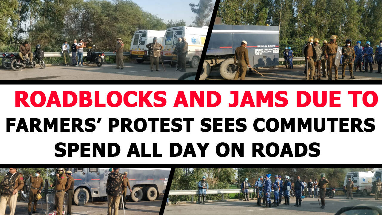 Roadblocks and jams due to farmers' protest sees NCR commuters spend ...
