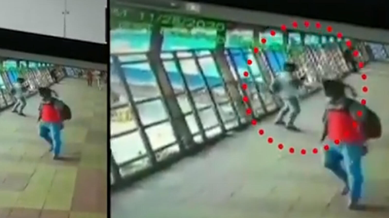 Watch: Man survives knife attack in Kurla