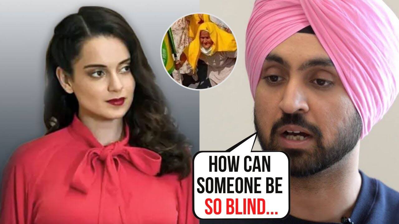 Diljit Dosanjh slams Kangana Ranaut for misidentifying Mahinder Kaur as ...