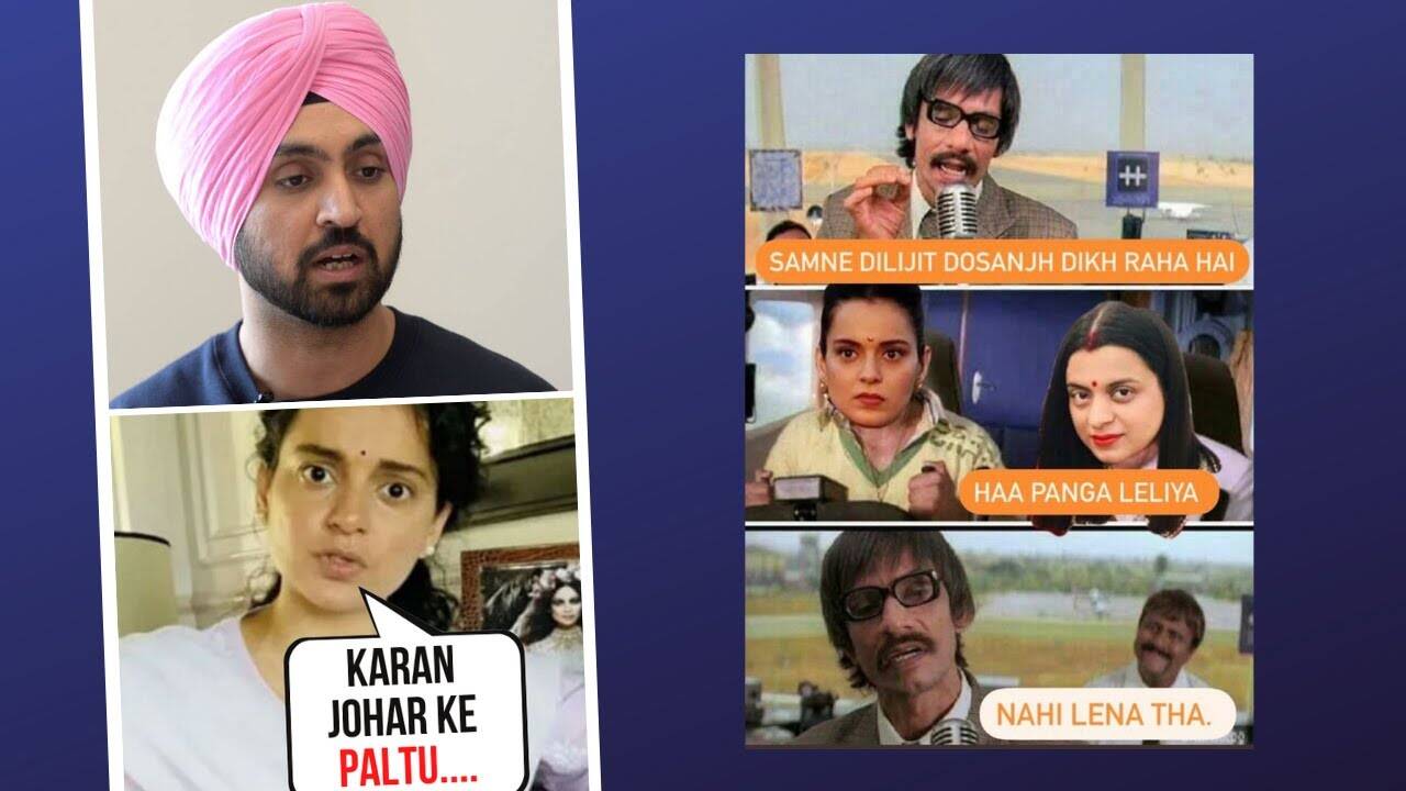 Diljit Dosanjh's war of words with Kangana Ranaut: Twitter erupts with ...