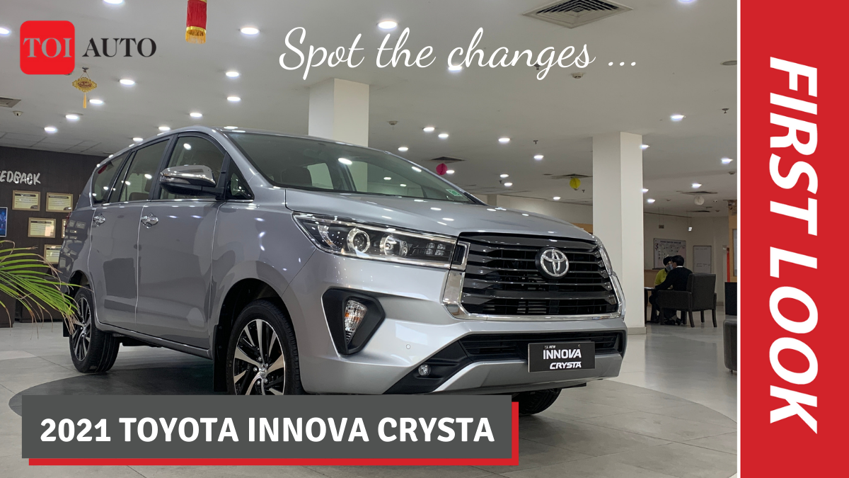 2021 toyota innova crysta: 2021 Toyota Innova Crysta | Walkaround