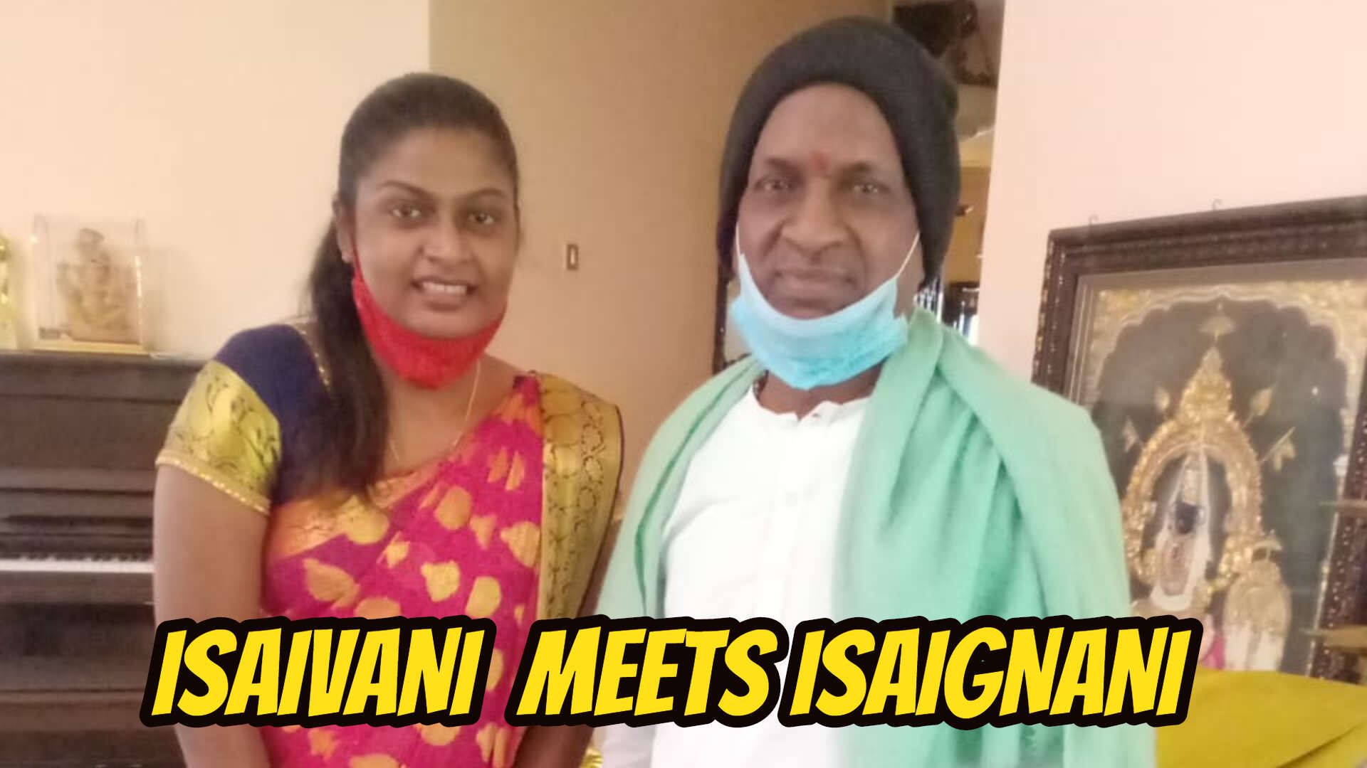 Ilaiyaraaja congratulates Isaivani for international honour