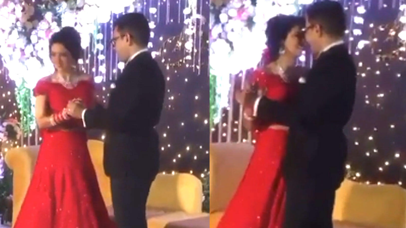 Aditya Narayan and Shweta Agarwal's romantic dance at their wedding ...