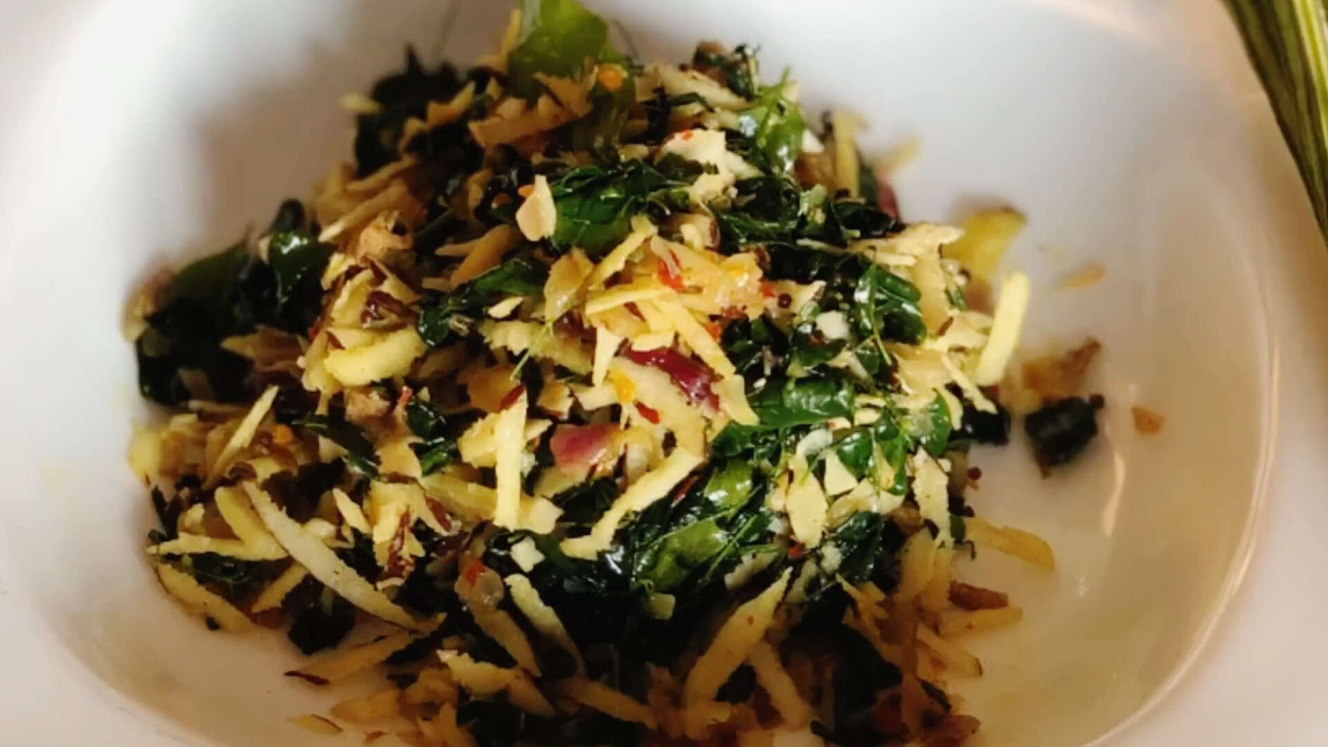 Watch: How to make Stir Fry Moringa Leaves - Times Food