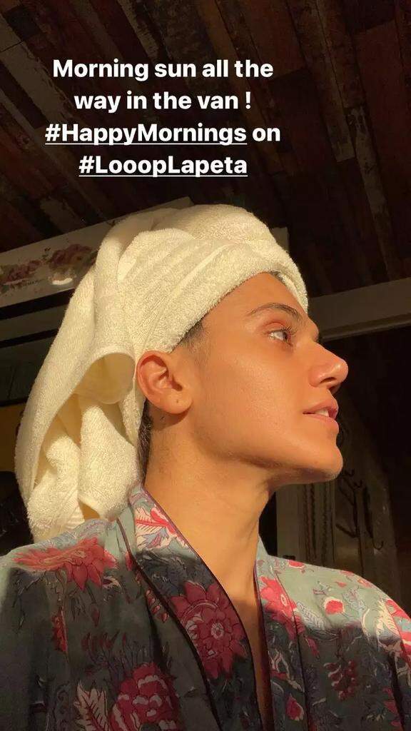 Taapsee Pannu Shares A Sun-Kissed Picture From The Sets Of Looop Lapeta