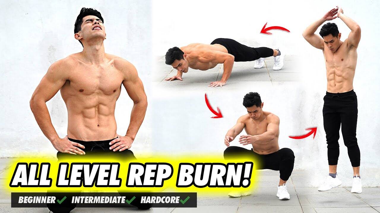 All-Level rep burn workout challenge!