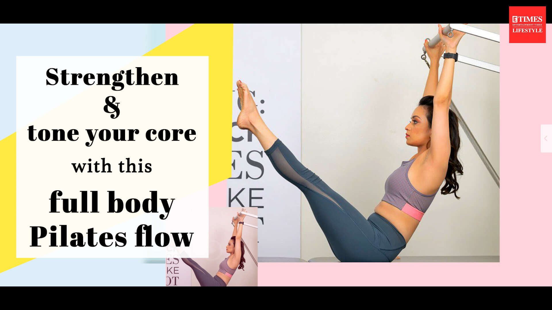 Strengthen and tone your core with this full-body Pilates flow